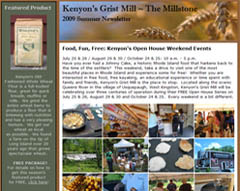The Millstone Seasonal Newsletter